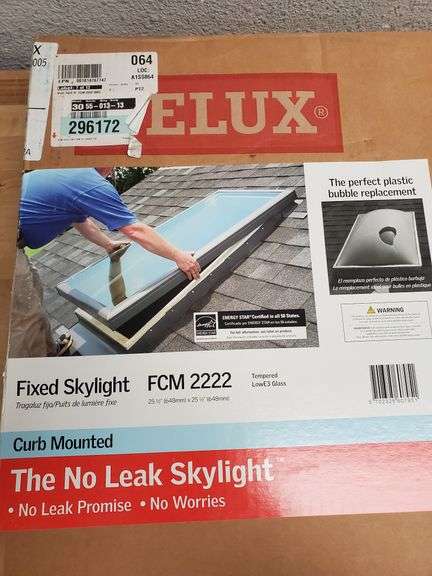 Velux Fixed Skylight | Open Box | (See Condition Notes) - Rio Grande Trade