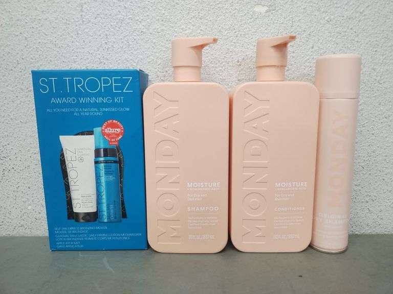 Personal Care Bundle: St. Tropez Bronzing Mousse And Monday Shampoo ...