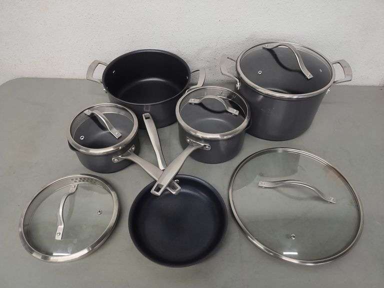 Member's Mark Non-Stick Pots And Pans Set (9 Pieces) | Open Box | (See ...