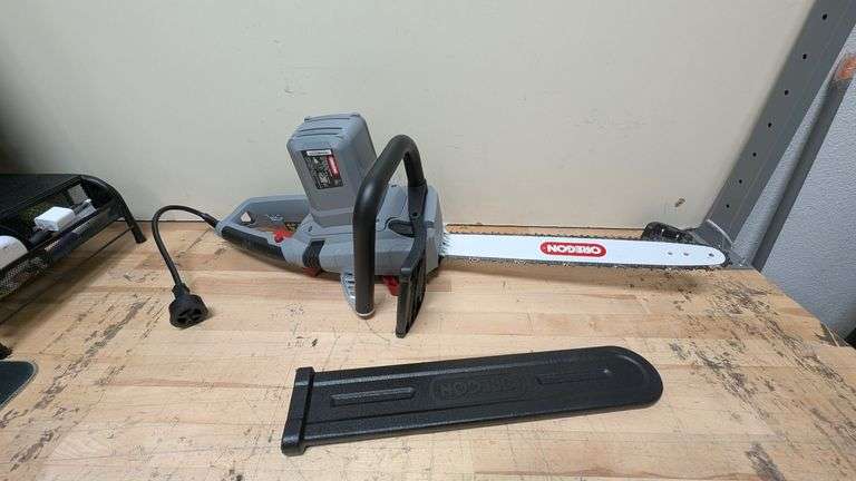 Oregon Self- Sharpening Electric Chain Saw | Open Box | (See Condition ...