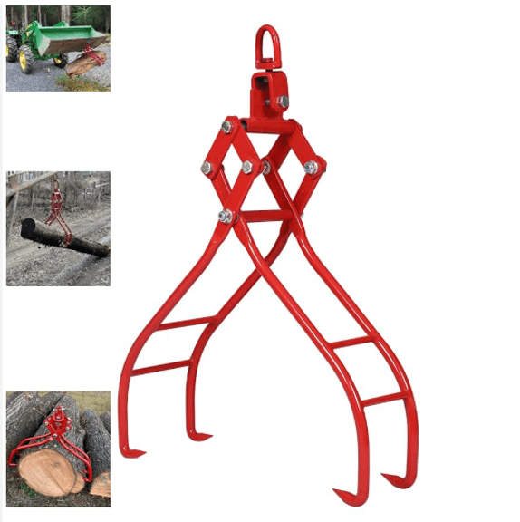4 Claw Log Grapple,36 in Heavy Duty Log Grapple | Open Box - Rio Grande ...