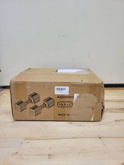 UPSPEED Adjustable Dumbbells | Open Box | (See Condition Notes) - Rio ...
