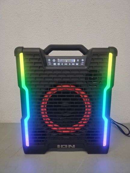 ION Block Rocker Icon Wireless Speaker With Wheels | Open Box | (See ...
