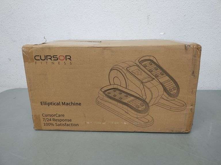 Cursor Fitness Under Desk Elliptical Machine | Open Box | (See ...