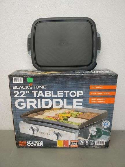 Grill Day Bundle: Blackstone 22" Tabletop Griddle And Cuisinart Prep ...