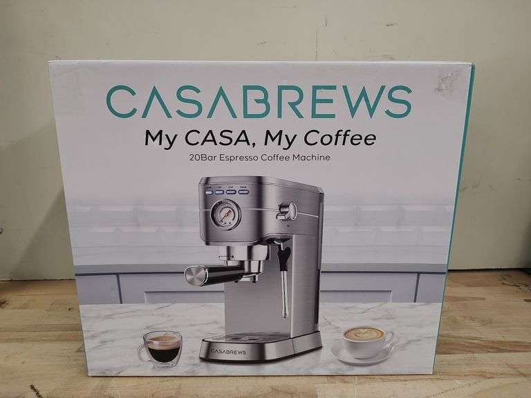 CASABREWS 20Bar Espresso Coffee Machine | Open Box | (See Condition ...
