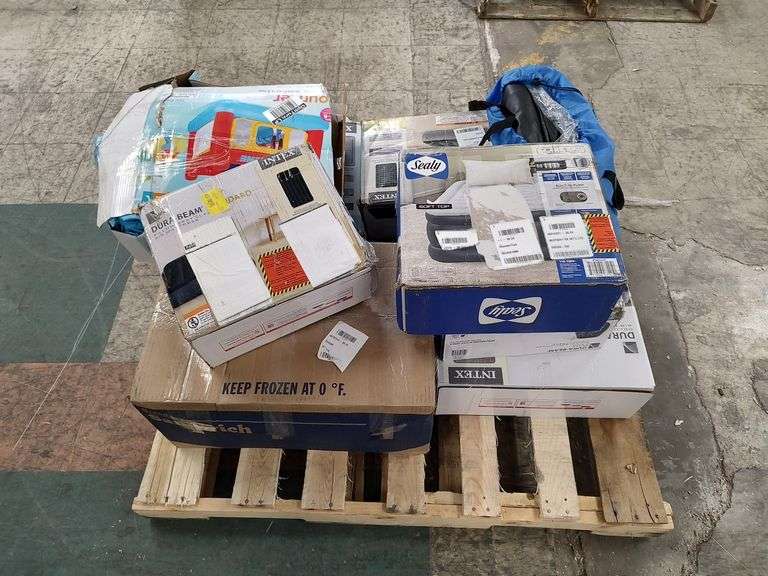 Pallet of Various Inflatables | Open Box | (See Condition Notes) - Rio ...