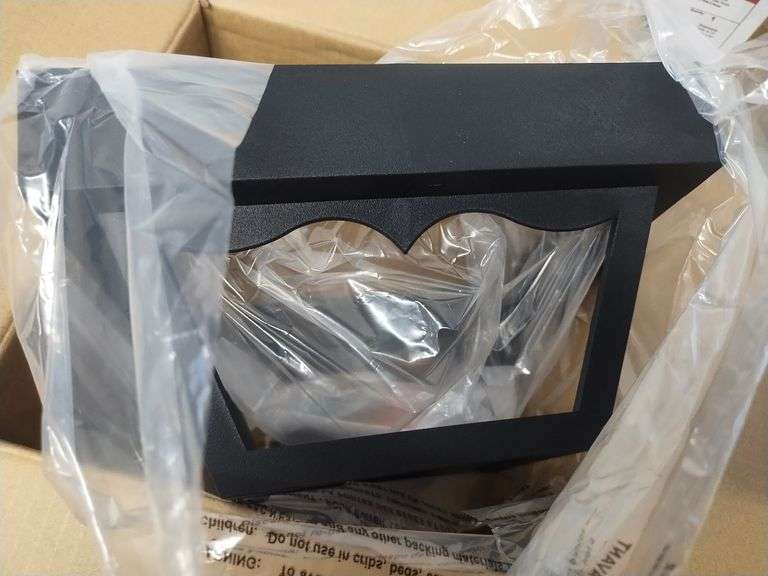 SATCO NUVO, OUTDOOR LIGHT W/ FROSTED GLASS PANELS, SET OF 2 | Open Box ...