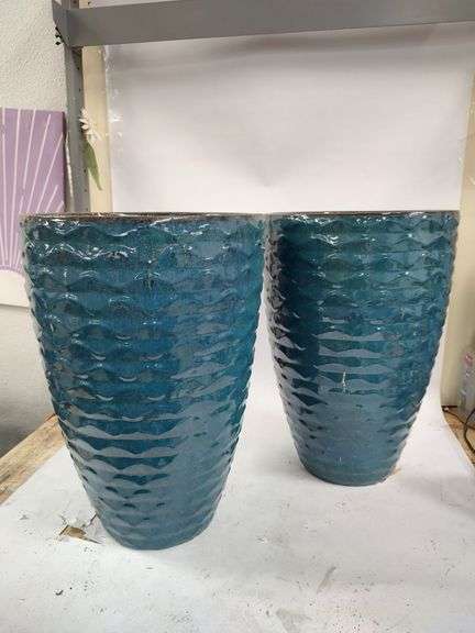 VIGORO Dottie Planters, 2ct, 14.2" x 21" | Open Box | (See Condition ...