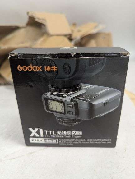 X1R-C TTL Wireless Flash Trigger | Open Box | (See Condition Notes ...