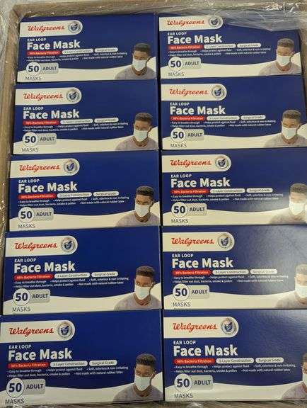 Walgreens Surgery Masks Set (20 Boxes) | Open Box - Rio Grande Trade