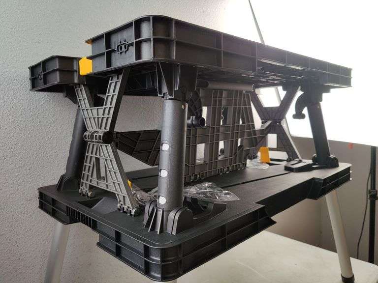 Keter Folding Work Bench W/12" Clamps | Open Box - Rio Grande Trade