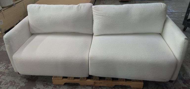 87" Wide Upholstered Sofa | Open Box - Rio Grande Trade