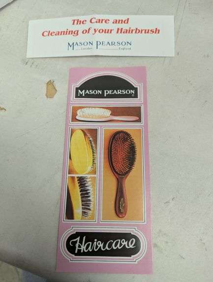 Mason Pearson London Eng. Hair Brush | Open Box | (See Condition Notes ...