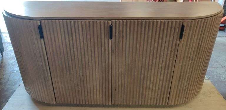 Chessa Solid Wood Sideboard, 71" W x 32" H x 19" D | Open Box - Rio ...