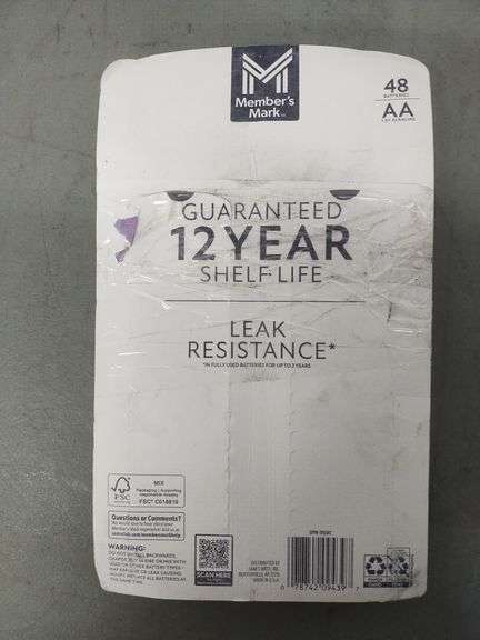 Battery Bundle: 1 Pack AAA Energizer And 1 Pack AA Member's Mark | Open ...