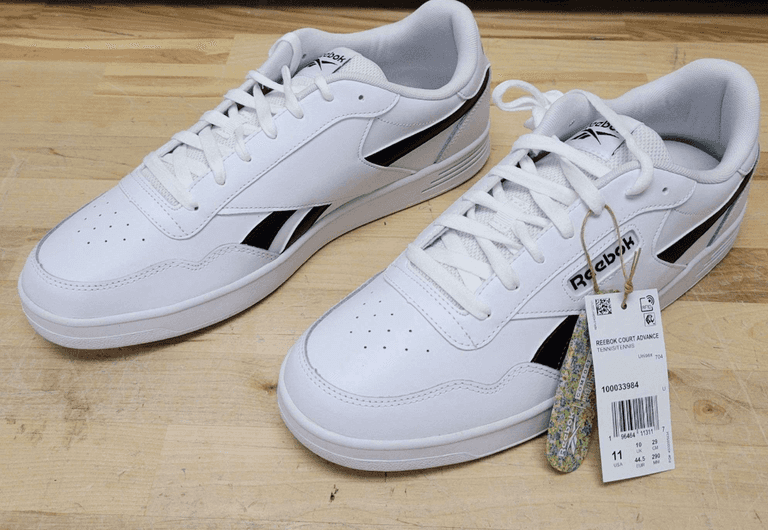 DMX Microbubble Reebok Court Advance Shoes (Unisex 11) | Open Box - Rio ...