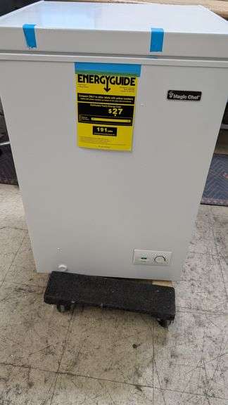 Magic Chef Chest Freezer | Open Box | (See Condition Notes) - Rio ...