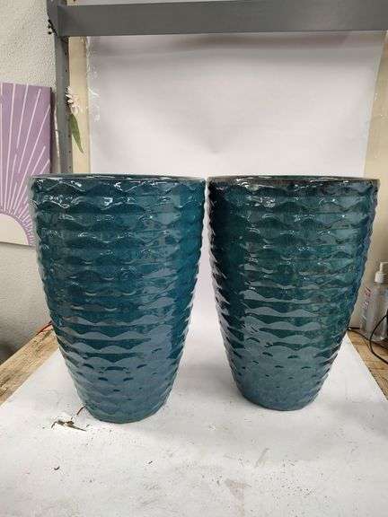 VIGORO Dottie Planters, 2ct, 14.2" x 21" | Open Box | (See Condition ...