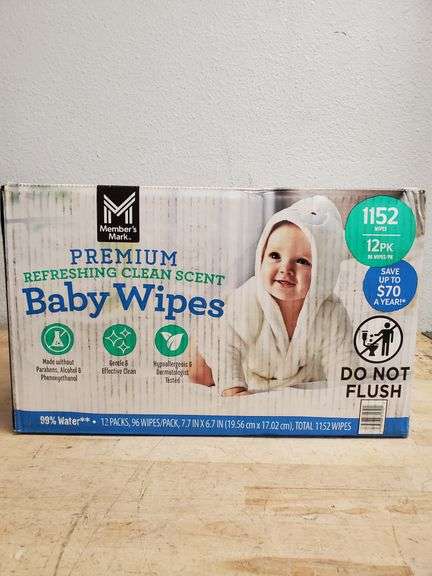 Member's Mark Premium Baby 1152 Wipes | Like New - Rio Grande Trade