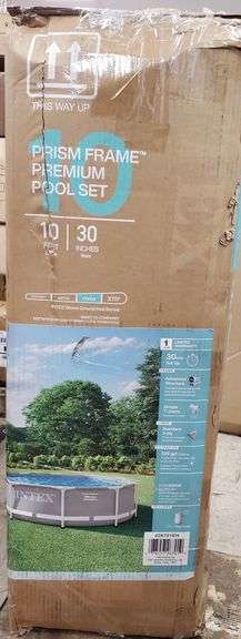 Intex Prism Frame Premium Pool Set | Open Box - Rio Grande Trade