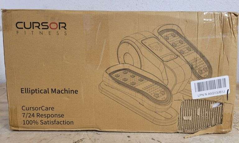 CURSOR Under Desk Elliptical Machine | Open Box | (See Condition Notes ...