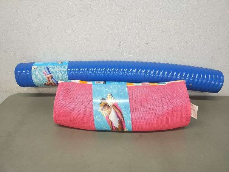 Pool Day Bundle: Member's Mark Hammock Float And Deluxe Pool Noodle ...