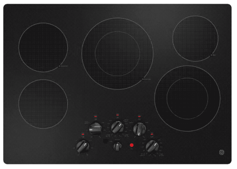 GE 30 in. 5 Burner Elements Radiant Electric Cooktop | Open Box - Rio ...