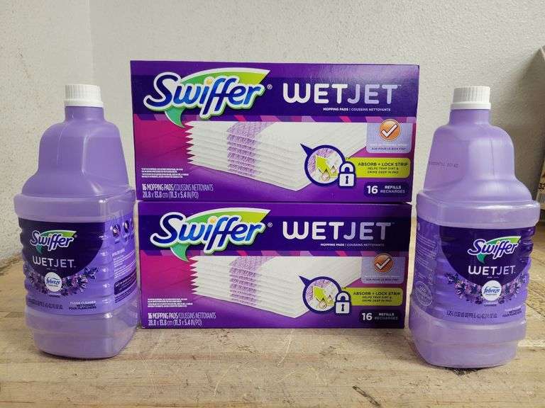 Swiffer Wet Jet Mopping Refill Pack | Open Box - Rio Grande Trade