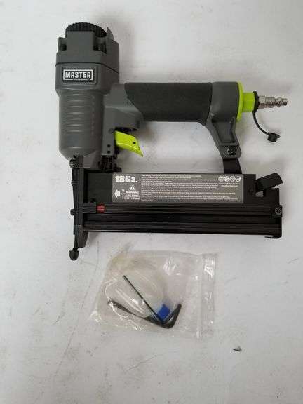 MASTER MECHANIC 16/18Gauge 3-in-1 Nailer / Stapler | Open Box | (See ...