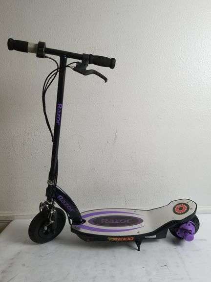 RAZOR Power Core E100 Electric Scooter For Kids, Purple | Open Box ...