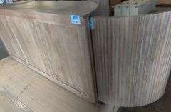 Chessa Solid Wood Sideboard, 71" W x 32" H x 19" D | Open Box - Rio ...
