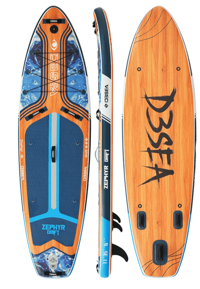 11' Inflatable Stand-Up Paddle Board | Open Box - Rio Grande Trade