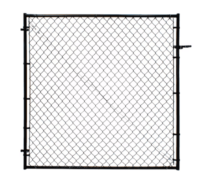 6' High Gate Adjustable Chain Link Gate Kit | Open Box - Rio Grande Trade