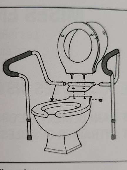 GUARDIAN Toilet Safety Frame | Open Box - Rio Grande Trade