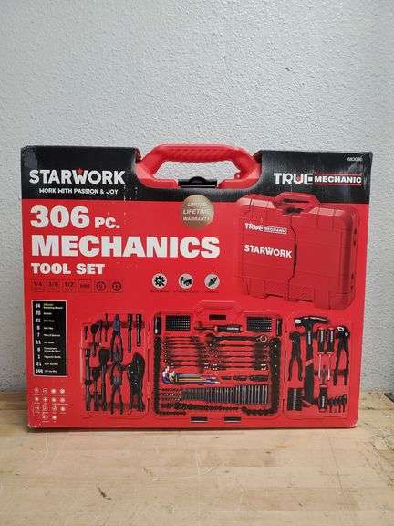 Starwork 306 Pc. Mechanics Tool Set | Open Box - Rio Grande Trade