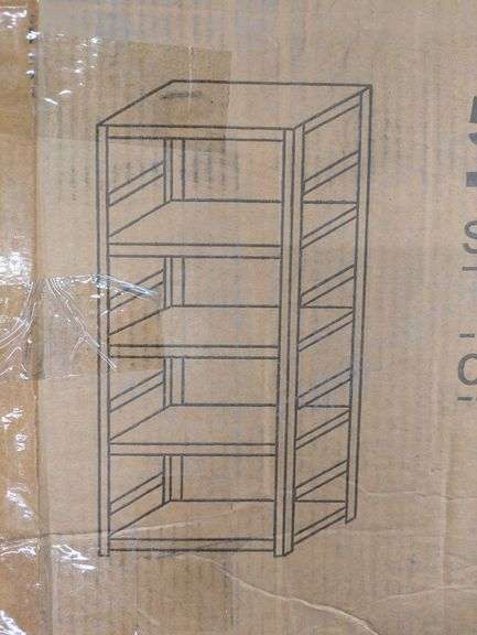 5 Shelf Steel Shelving | Open Box - Rio Grande Trade
