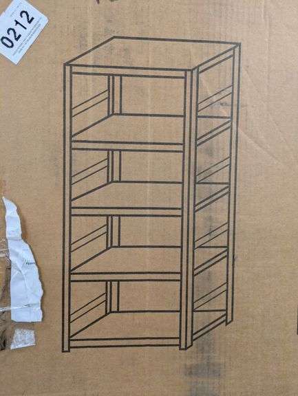 5 Shelf Steel Shelving | Open Box - Rio Grande Trade