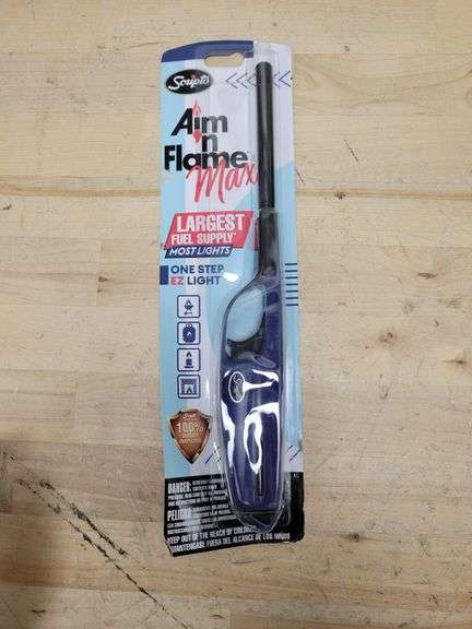 Scripto Aim n Flame Max Lighters Set (2) | Open Box - Rio Grande Trade