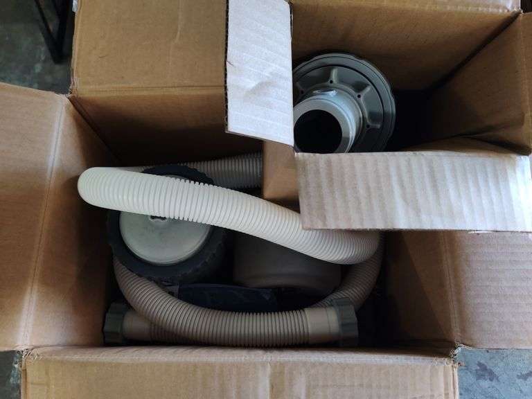 INTEX C1500 Krystal Clear Cartridge Filter Pump for Above Ground Pools ...