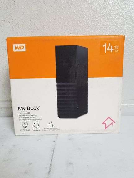 WD My Book 14TB Desktop HDD | Damaged | (See Condition Notes) - Rio ...