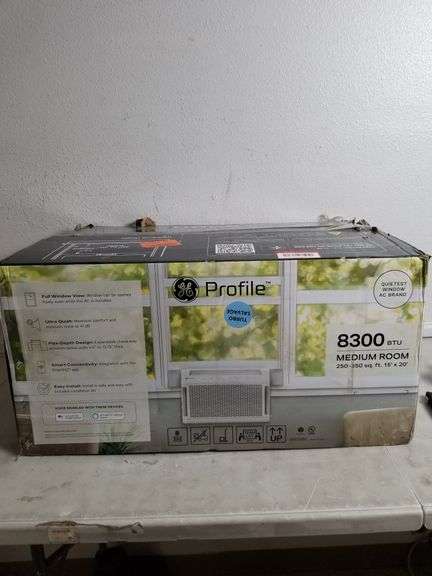GE Profile ClearView Window Air Conditioner 8300BTU | Open Box | (See ...