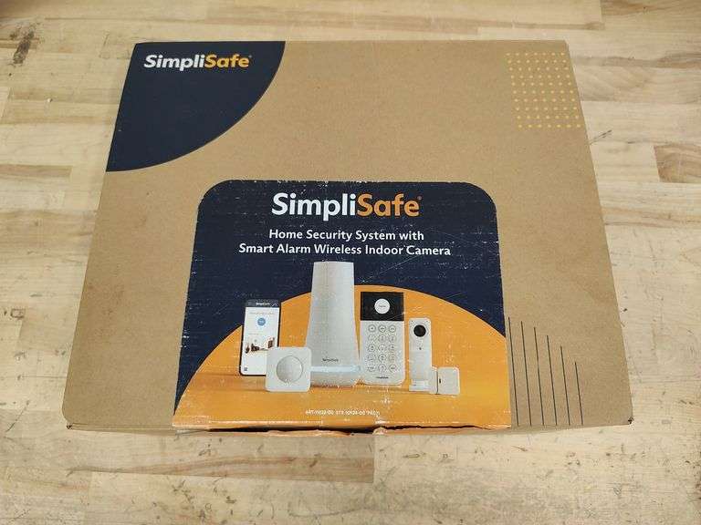SIMPLISAFE Home Security System, 8pc | Open Box | (See Condition Notes ...