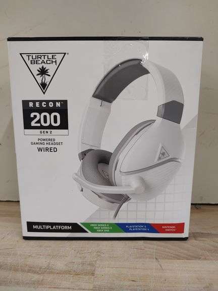 TURTLE BEACH Recon 200 Gen2 Wired Powered Gaming Headset | Open Box ...