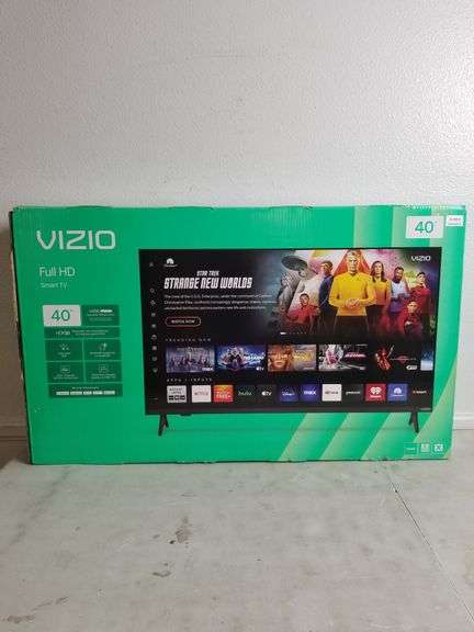 VIZIO 40" Class LED Full HD Smart TV | Open Box | (See Condition Notes ...