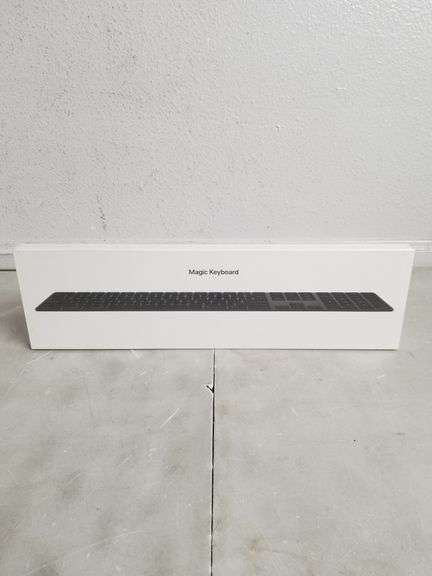 APPLE Magic Keyboard With Numeric Keypad, Space Gray, Model A1843 ...