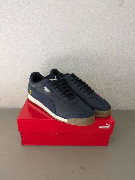 PUMA SF Roma Shoes, Peacoat, 8.5M | Open Box - Rio Grande Trade