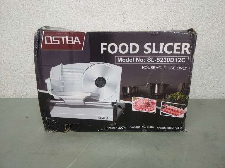 Ostba Food Slicer | Open Box | (See Condition Notes) - Rio Grande Trade