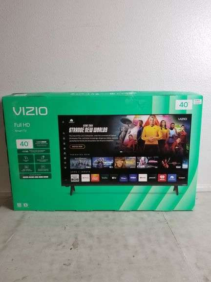 VIZIO 40" Class LED Full HD Smart TV | Open Box | (See Condition Notes ...