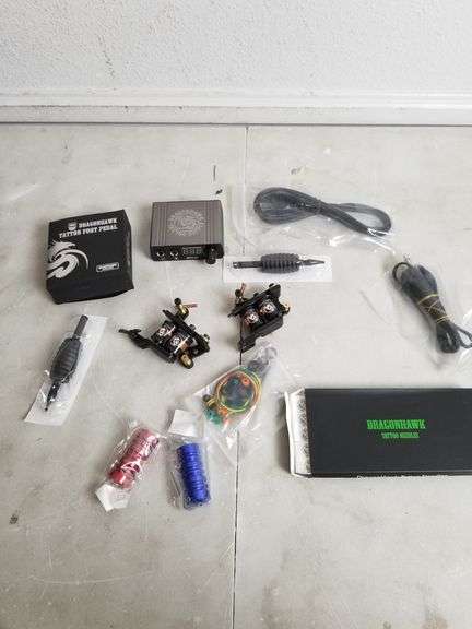 DRAGONHAWK Tradition Coils Tattoo Machine Kit | Open Box - Rio Grande Trade